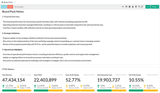 Board reports and how to template and generate them easily