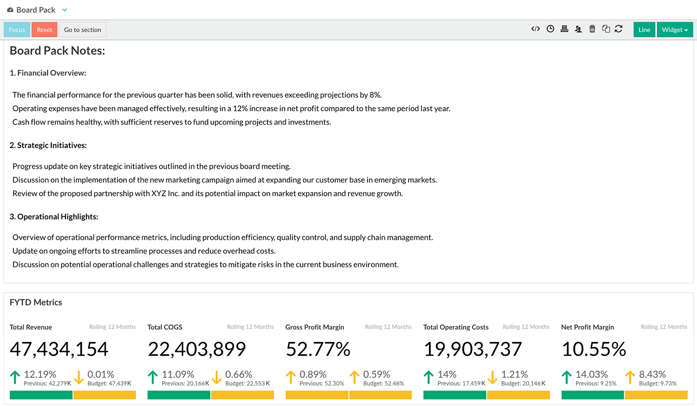Board reports and how to template and generate them easily