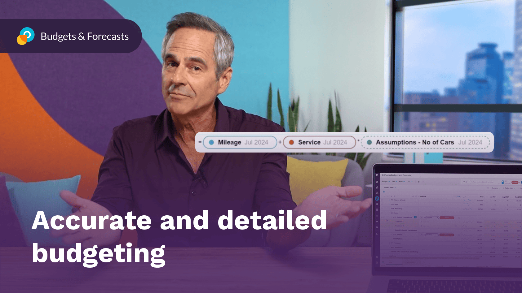 Watch: Accurate and detailed budgeting | Phocas Software